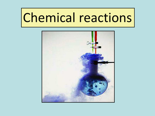 Simple chemical reactions | Teaching Resources