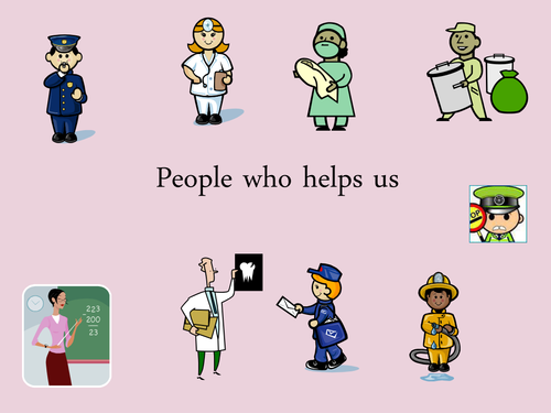People who help us | Teaching Resources