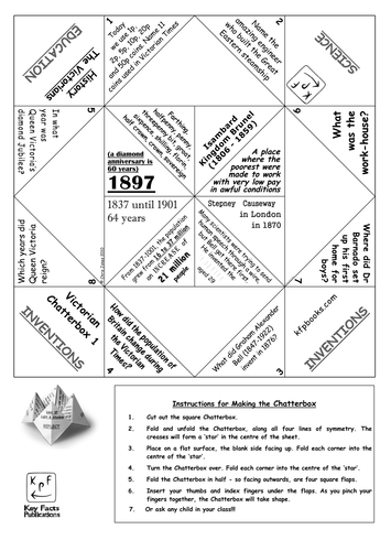 Victorians Chatterbox | Teaching Resources