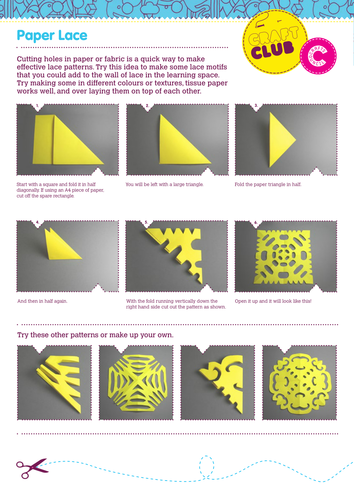 Paper Lacing Guidelines | Teaching Resources