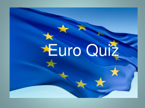 European Union Class Quiz | Teaching Resources