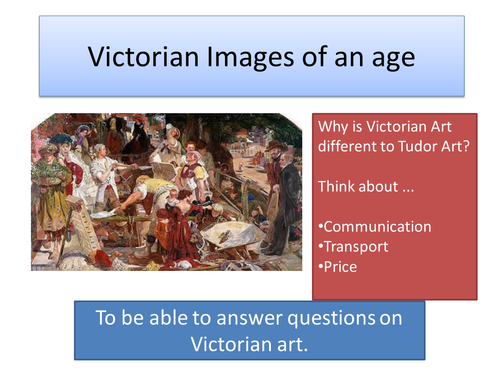 Victorian art and using sources | Teaching Resources