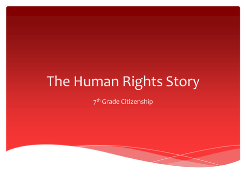 The Human Rights Story | Teaching Resources