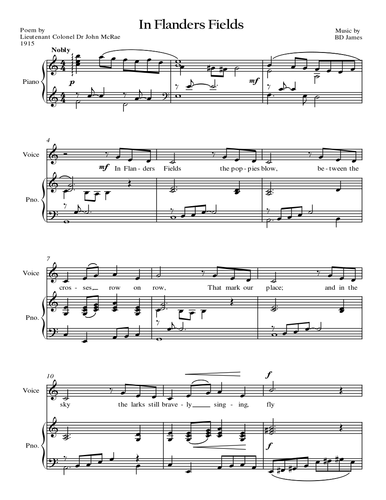 In Flanders Fields | Teaching Resources