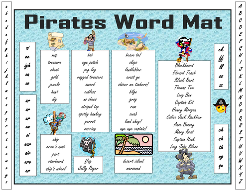 Pirate words and legends | Teaching Resources
