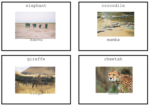 Useful words and phrases in Swahili by thetreasurebox - Teaching ...