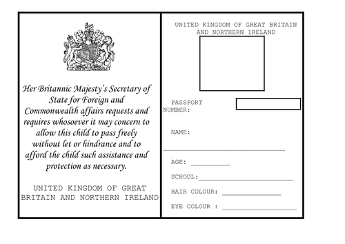 Passport Teaching Resources