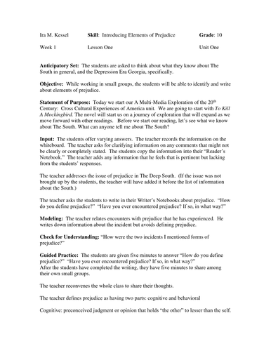 To Kill A Mockingbird | Teaching Resources