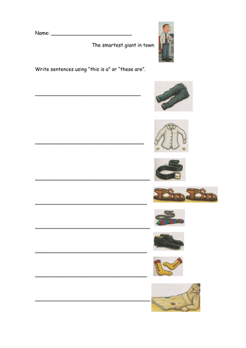 The Smartest Giant in Town | Teaching Resources