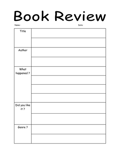 Book review | Teaching Resources