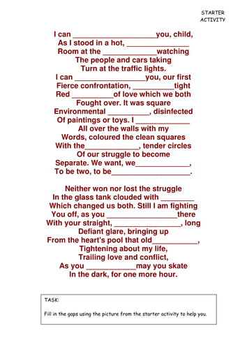 'Catrin' cloze task | Teaching Resources 'Catrin' cloze task | Teaching Resources