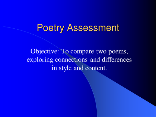 18th/19th Century Poetry Comparison PowerPoint | Teaching Resources