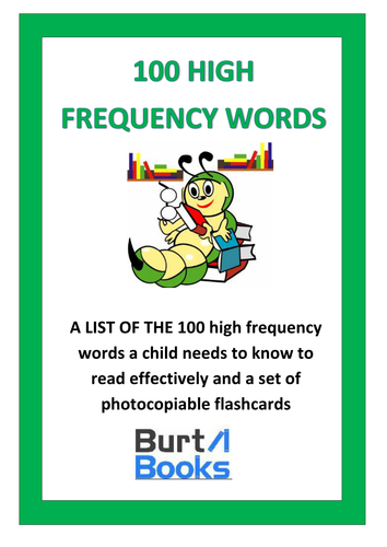 100 most used words flashcards | Teaching Resources