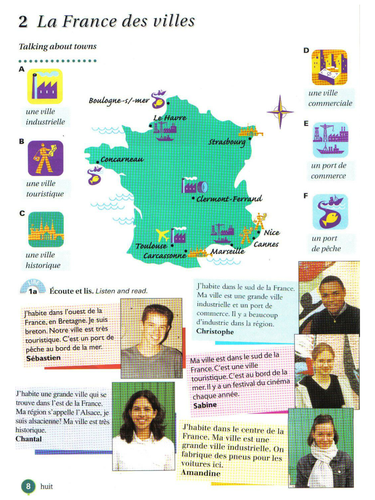 La France de villes | Teaching Resources