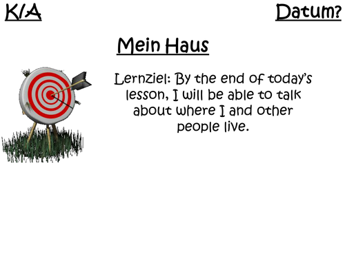 Wo ich wohne | Teaching Resources