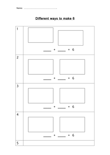 Making six | Teaching Resources