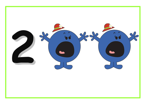 Mr Men 1-20 flashcards | Teaching Resources