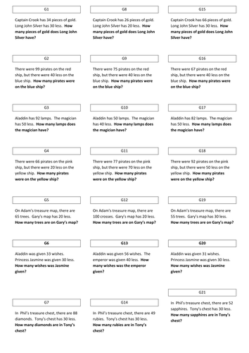 word-problems-for-subtracting-multiples-of-10-teaching-resources