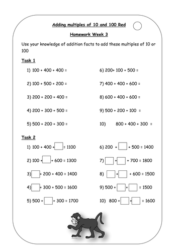 adding-multiples-of-10-and-100-teaching-resources