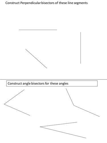 Simple construction handout | Teaching Resources