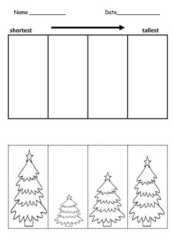 Shortest to tallest / Longest | Teaching Resources
