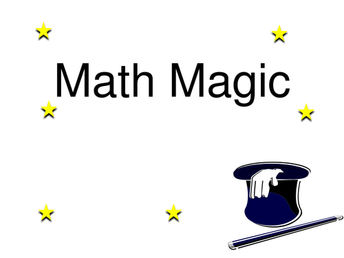 Math Magic Trick | Teaching Resources