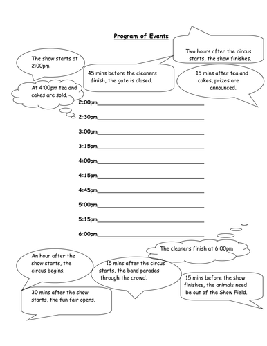 Time Problem Solving - Gifted & Talented | Teaching Resources