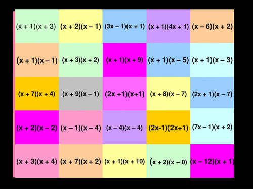 Expanding Brackets Worksheet by bcooper87 - Teaching Resources - TES