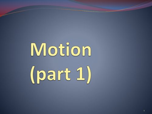 Speed; velocity; acceleration; motion graphs. | Teaching Resources Speed; velocity; acceleration; motion graphs. | Teaching Resources