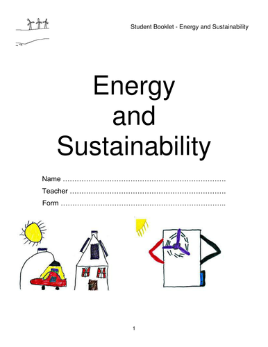 Energy booklet | Teaching Resources