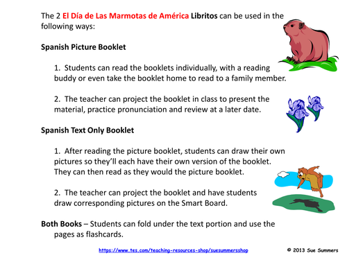 Groundhog Day - Spanish Libritos El Dia de Las Marmotas de America ...