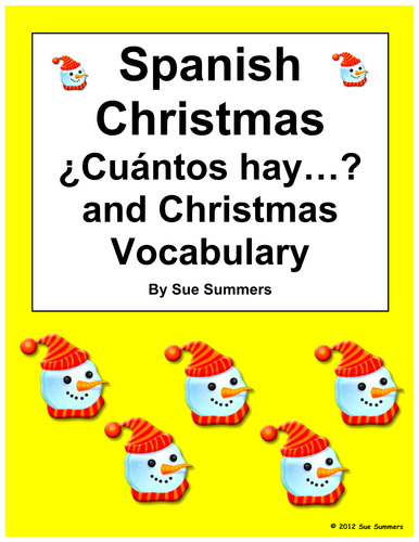 Cuantos hay QUESTIONS with numbers Spanish HAY There is There are ...