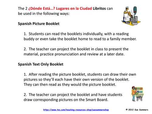 Spanish Donde Esta City Booklet | Teaching Resources