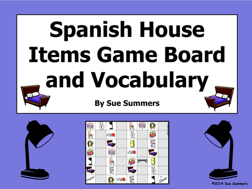 Spanish House Vocabulary