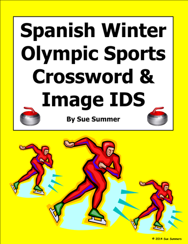Spanish Olympics Word Search Puzzle Worksheet and Vocabulary | Teaching ...