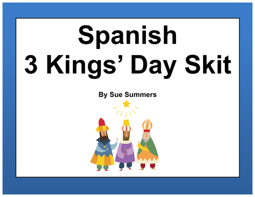 Spanish Three Kings' Day Skit - Grandpa and Granddaughter | Teaching ...