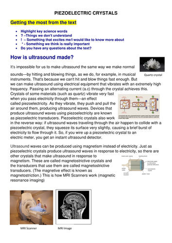 KS3 Ultrasound | Teaching Resources