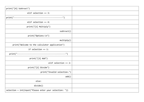 AQA GCSE Computer Science Controlled Assessment (Text Encryption): Menu ...