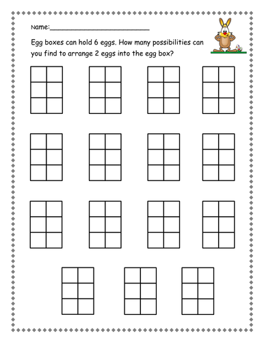 Easter Bunny's Eggs | Teaching Resources
