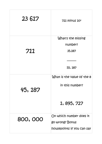 Adding And Subtracting Powers Of 10 Teaching Resources