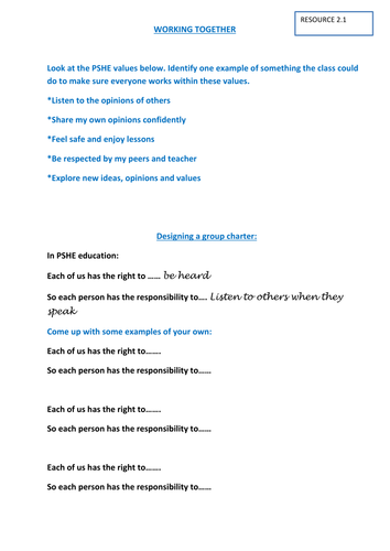 PSHE scheme of work on individuality | Teaching Resources