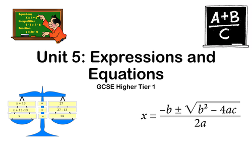 GCSE Higher Revision - 5.3. Solving Linear Equations | Teaching Resources GCSE Higher Revision - 5.3. Solving Linear Equations | Teaching Resources