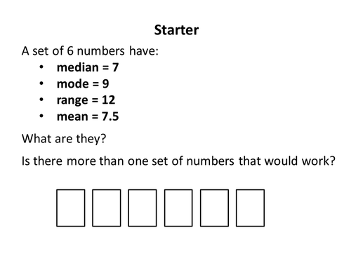 Moving Averages Teaching Resources