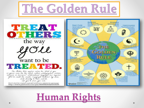 The Golden Rule | Teaching Resources