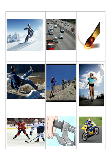 examples of low and high friction | Teaching Resources