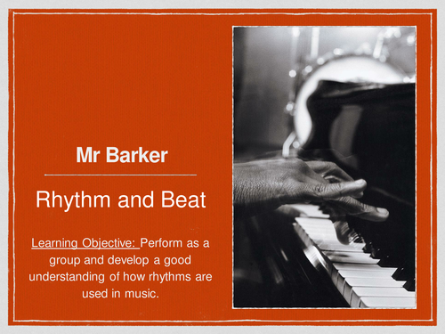 Rhythm and Beat | Teaching Resources