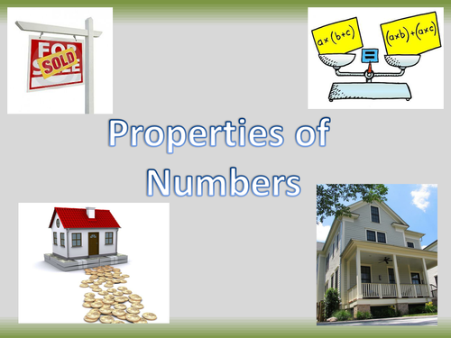 properties-of-numbers-teaching-resources