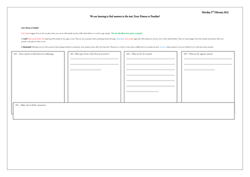 Discussion guided reading tasks | Teaching Resources Discussion guided reading tasks | Teaching Resources