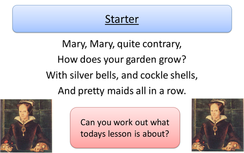 Mary Tudor | Teaching Resources