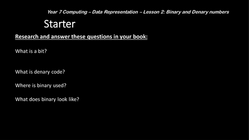 Binary | Teaching Resources